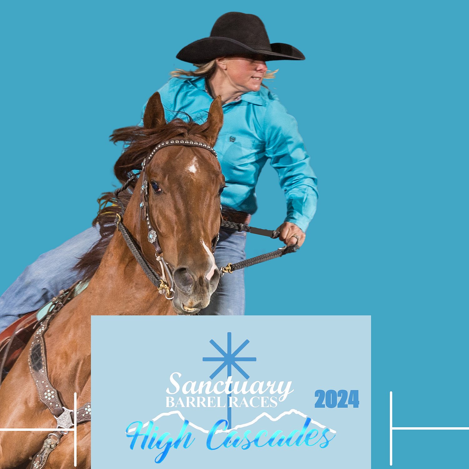 Sanctuary Barrel Race - Show Proofs - 2024 Events - Topline Image